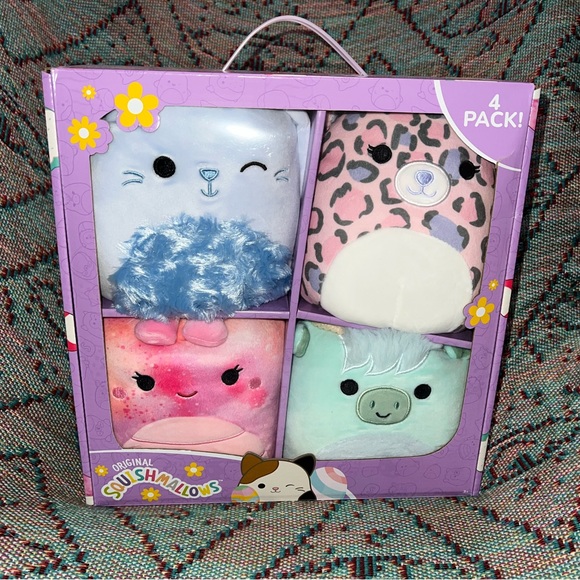 Squishmallows | Other | Original Squishmallow Box Set Of Four With Iver ...